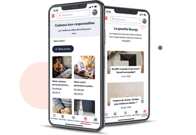 La liste de naissance magique approuvée par les familles - Boonjy